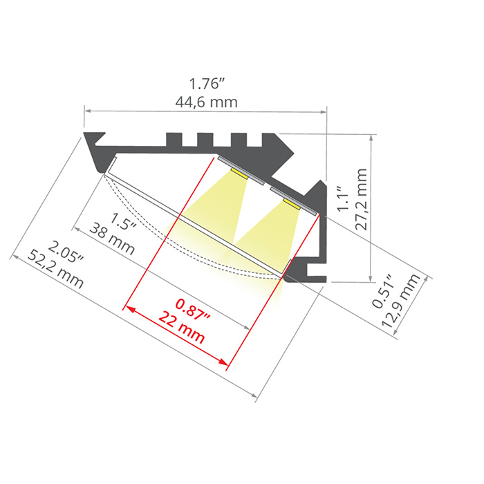 Profiil Kopro-30 (A07890) — LedEkspert